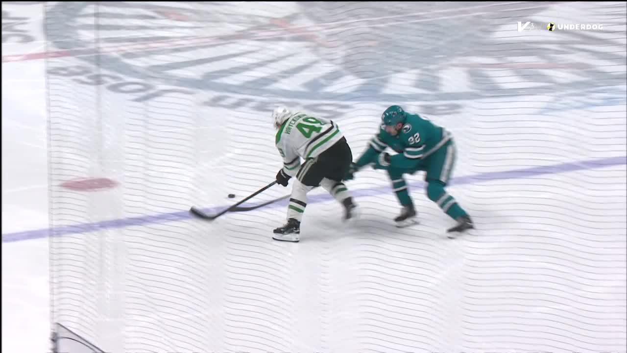 DAL@SJS: Hryckowian scores goal against Alex Nedeljkovic | Dallas Stars