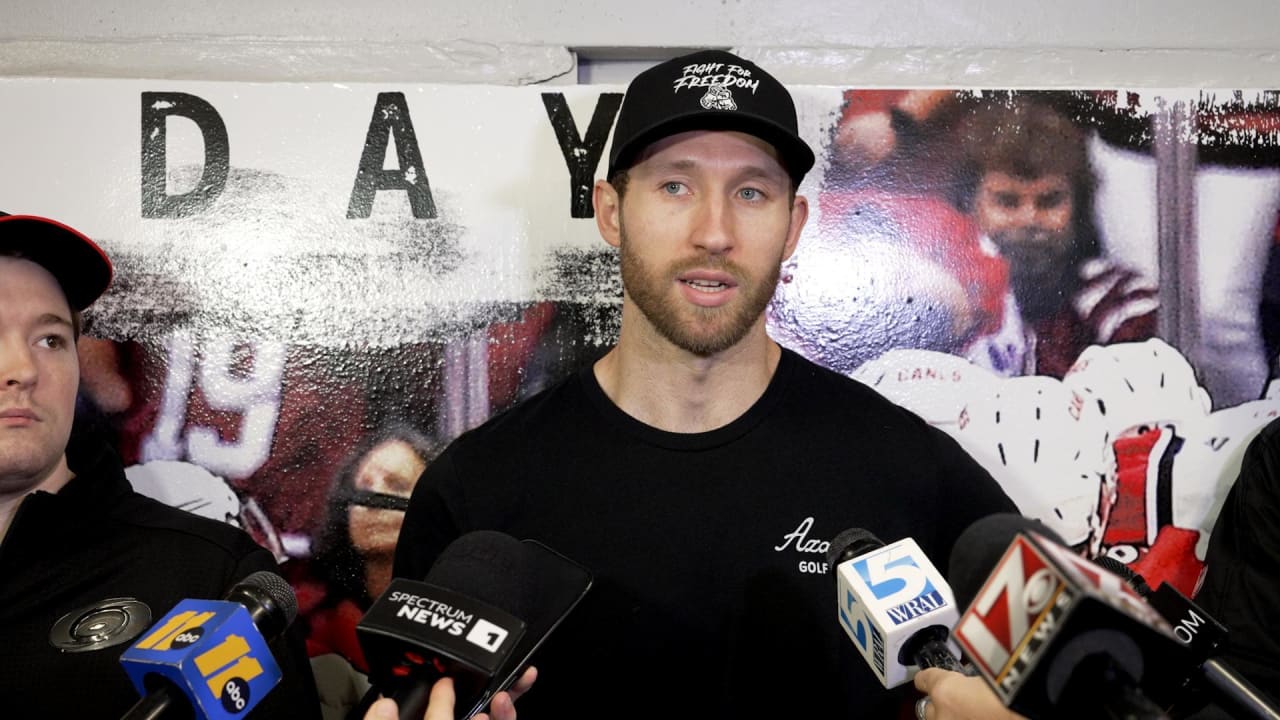 In The Room: Jaccob Slavin | Carolina Hurricanes