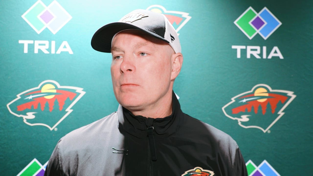 Hynes Pregame at Lightning 10/24 | Minnesota Wild