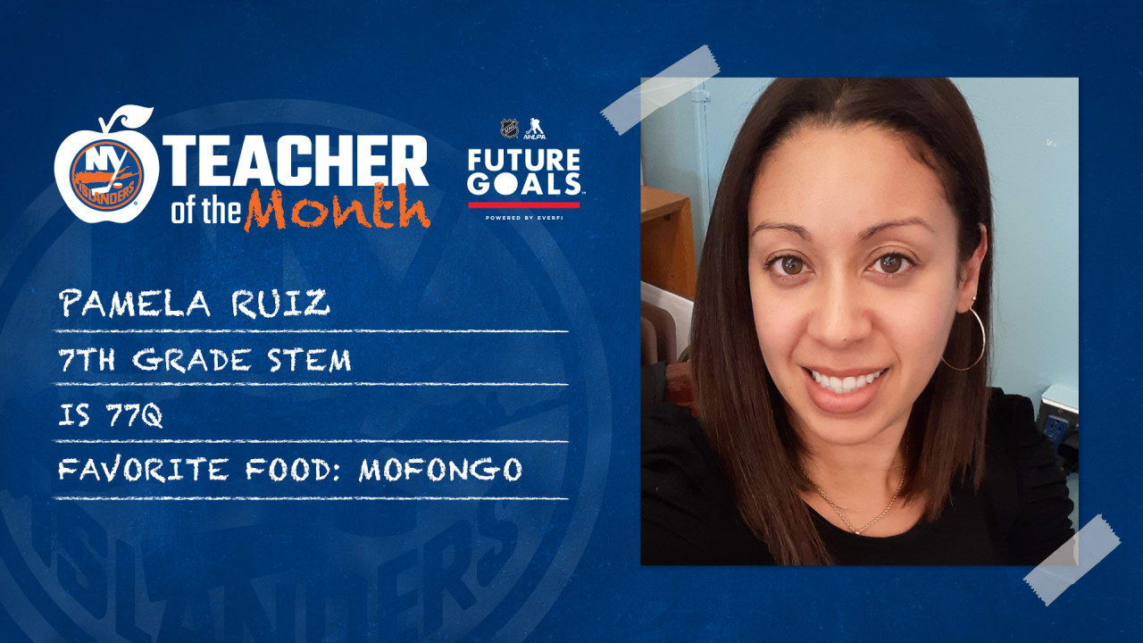 Islanders Teacher of the Month: Pamela Ruiz | New York Islanders