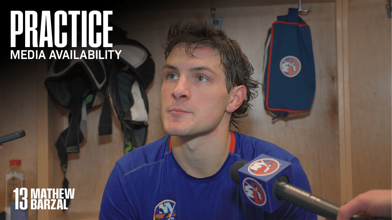 Practice 12/22: Mathew Barzal | New York Islanders