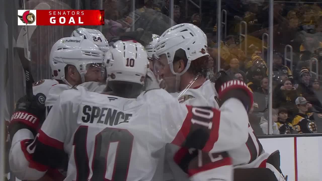 OTT@BOS: Giroux scores goal against Joonas Korpisalo | Ottawa Senators