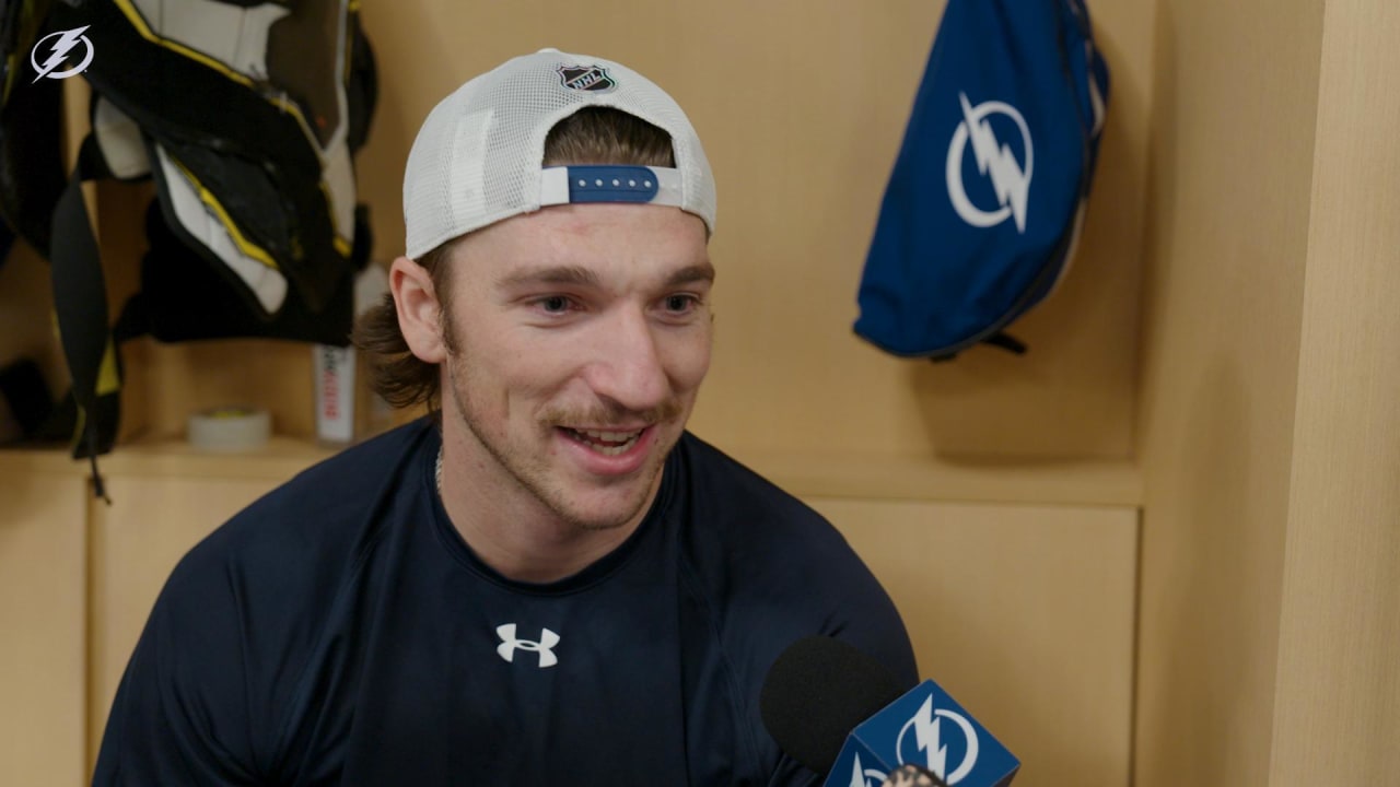 Declan Carlile | Pregame at Seattle | Tampa Bay Lightning