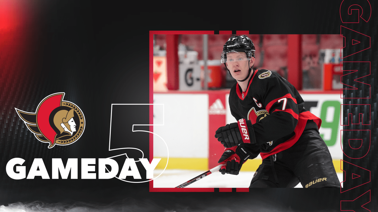 GAMEDAY 5: Senators vs. Ducks, Jan. 29 | Ottawa Senators