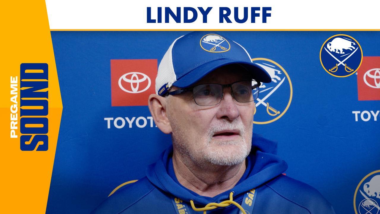 Ruff | Pregame at UTA | Buffalo Sabres