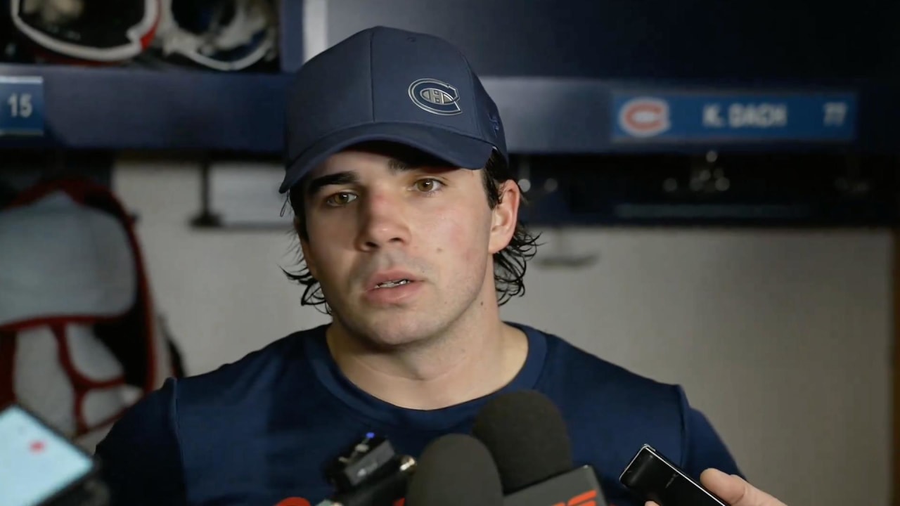 Postgame vs. DAL: Newhook | Montréal Canadiens