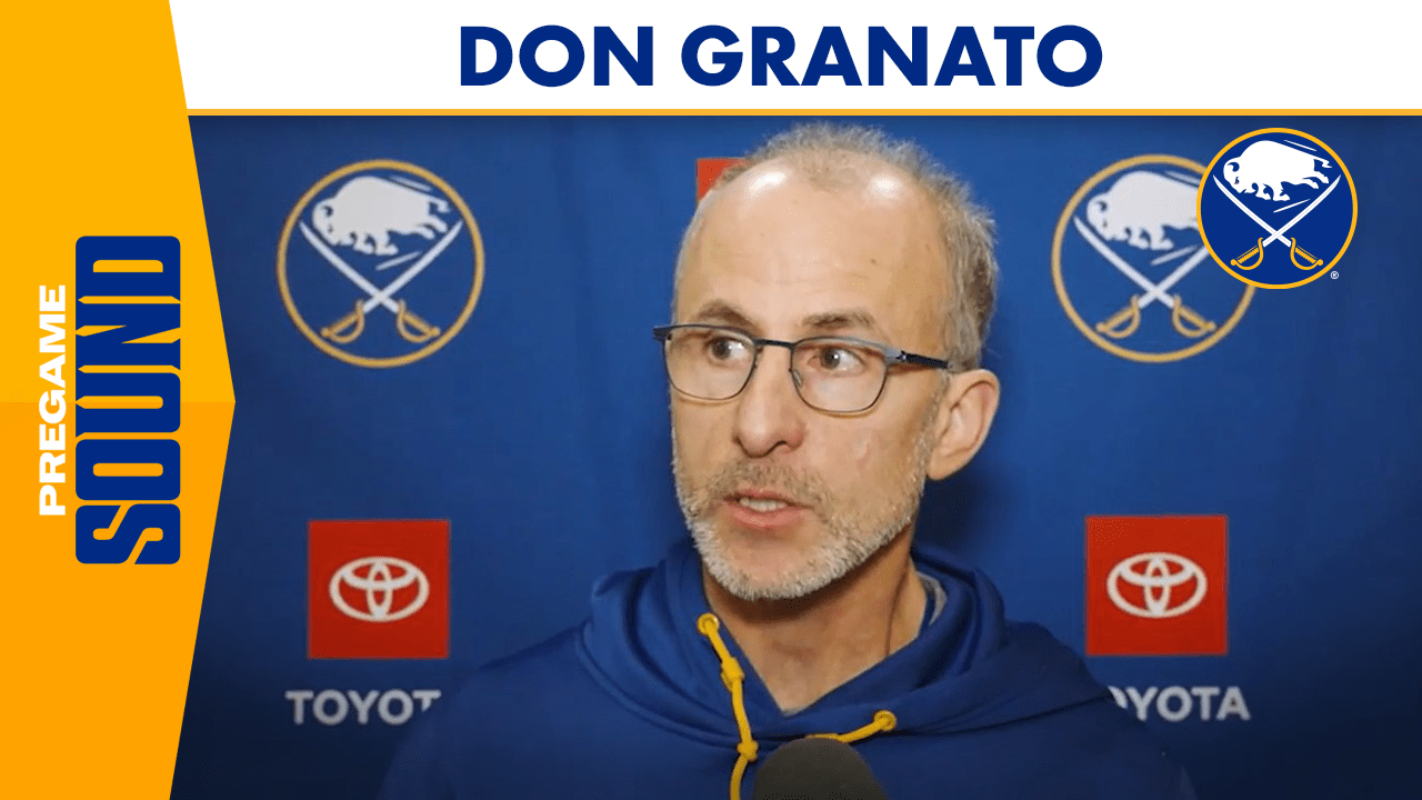 Don Granato Pregame at BOS | Buffalo Sabres