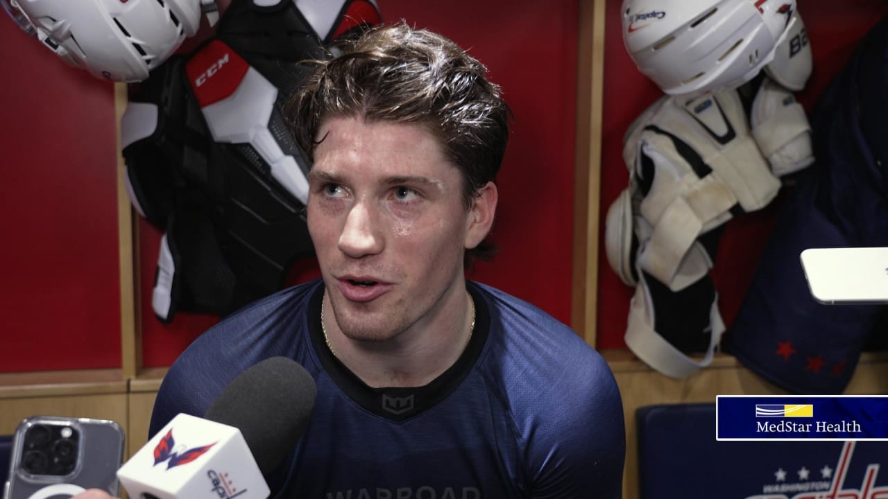 Ryan Leonard | April 4 | Washington Capitals
