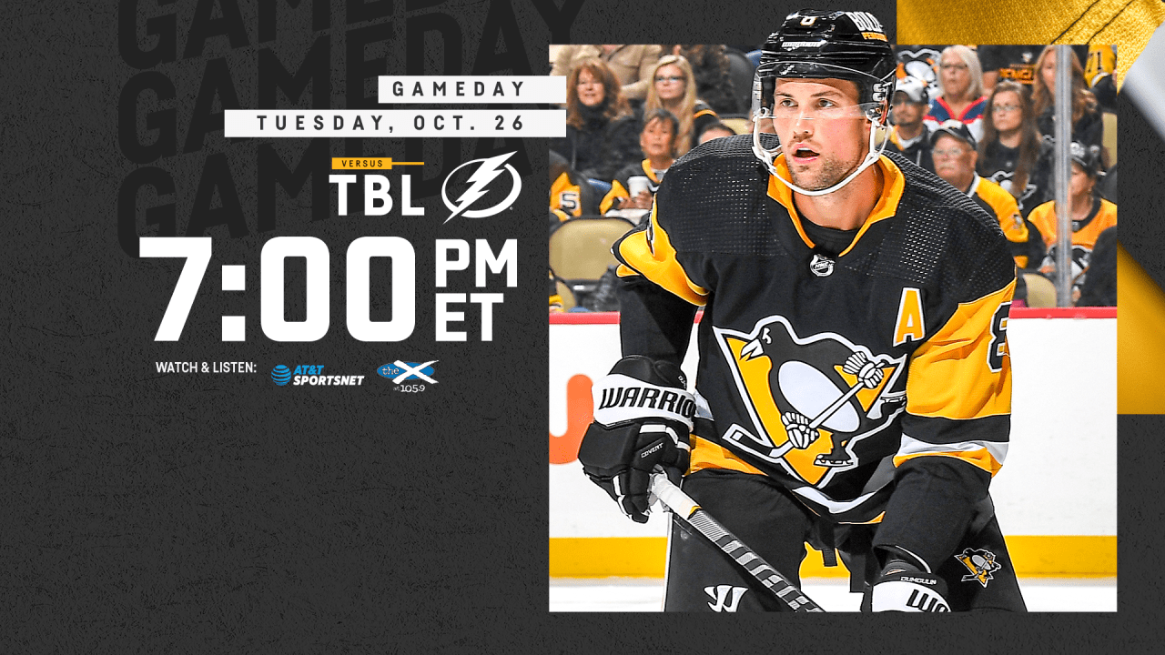 Game Preview: 10.26.21 vs. TBL | Pittsburgh Penguins