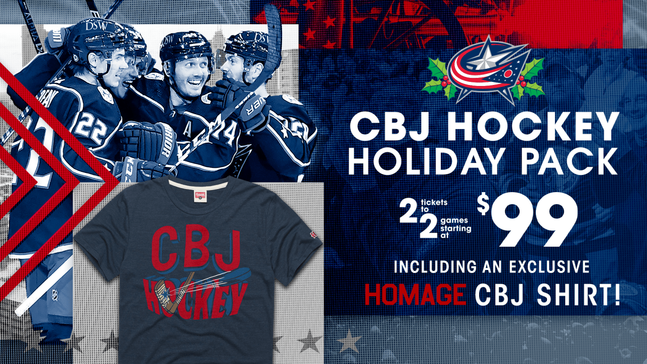 Blue Jackets present the CBJ Hockey Holiday Pack! | Columbus Blue Jackets