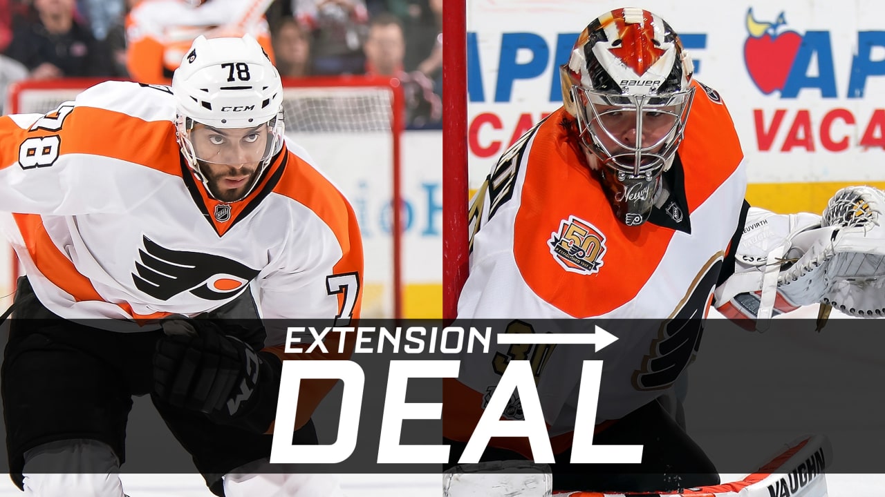 Philadelphia Flyers Extend Bellemare, Neuvirth | Philadelphia Flyers