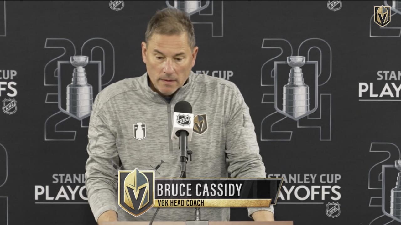 Bruce Cassidy Availability 4/21 | Vegas Golden Knights