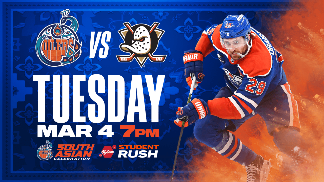 RELEASE: Oilers to host South Asian Celebration | NHL.com