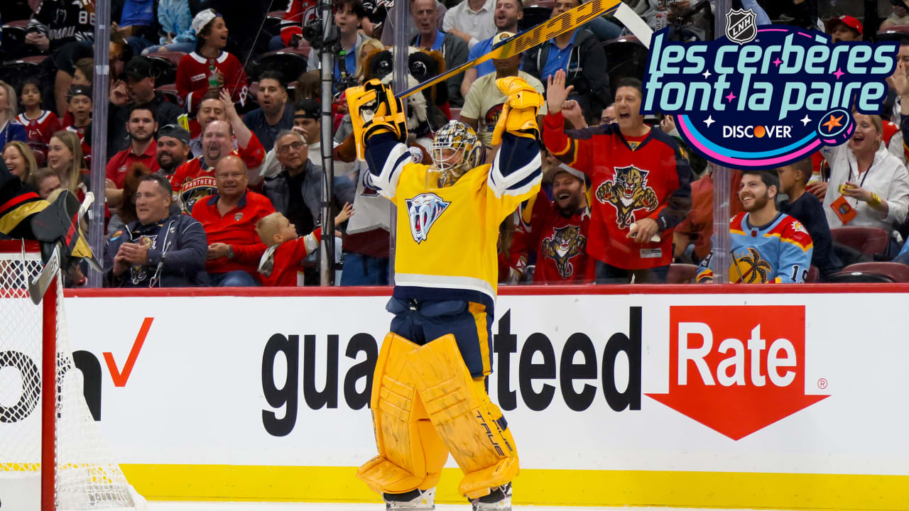 Saros et Hellebuyck sont les cerbères qui font la paire | LNH.com