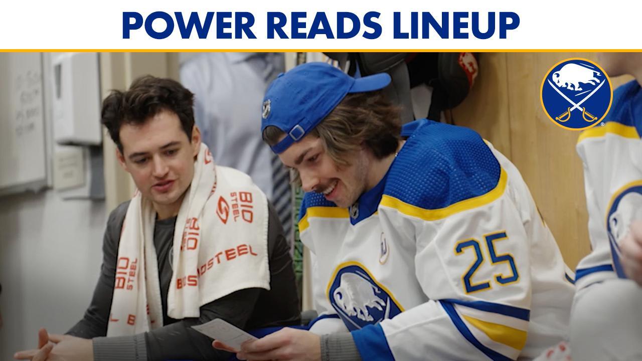 Power Reads Lineup | Buffalo Sabres