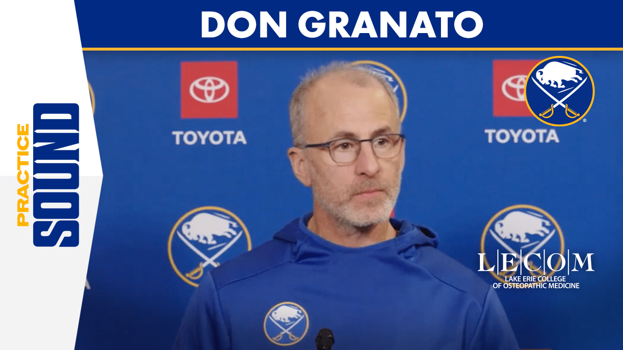 Granato After Practice | Buffalo Sabres