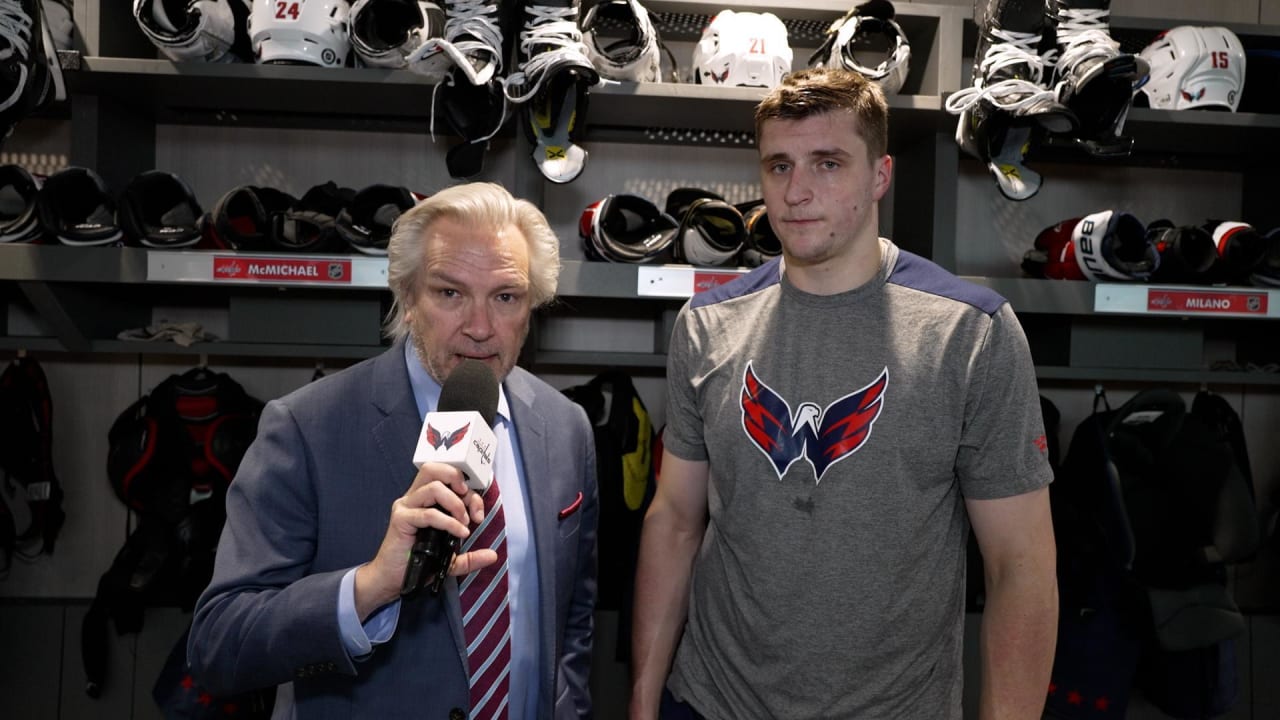 Rinkside Update | Aliaksei Protas | Washington Capitals