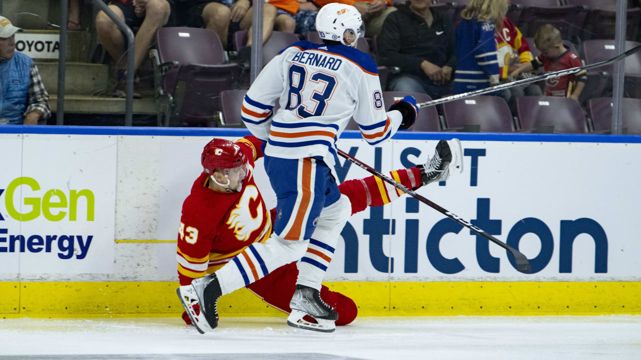 Oilers Rookies vs. Flames Rookies (Preseason) | Edmonton Oilers