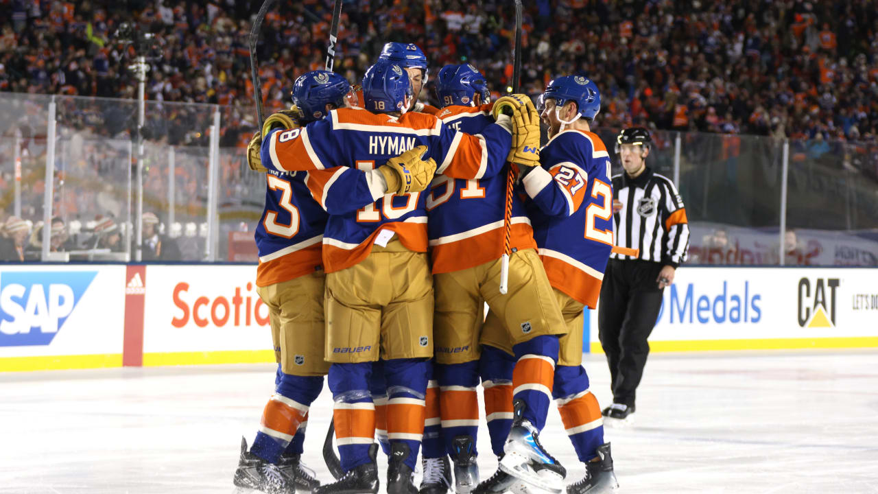 Oilers ganaron Batalla de Alberta al aire libre | NHL.com/es
