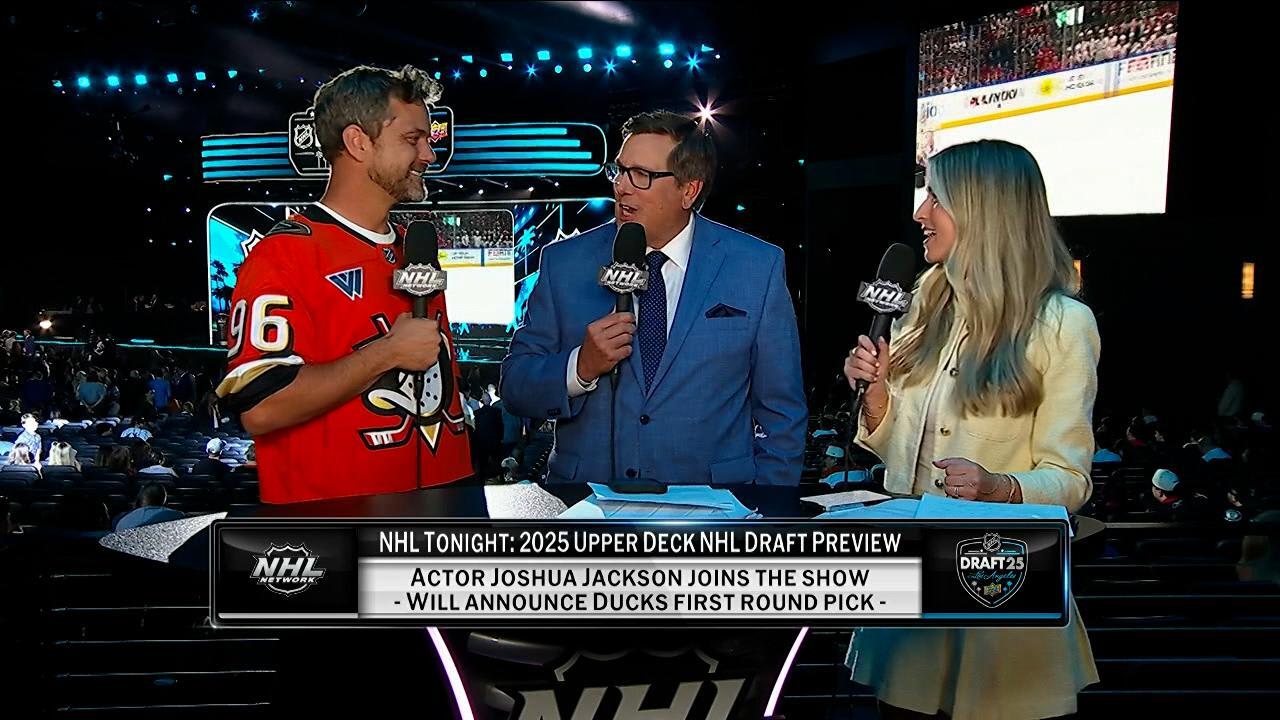 Joshua Jackson joins NHL Tonight | NHL.com