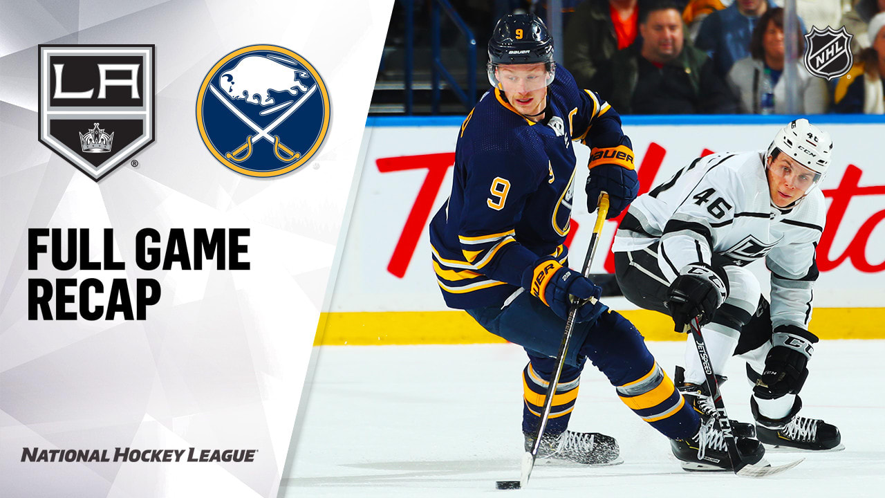 Recap: BUF 3, LAK 2 | Buffalo Sabres