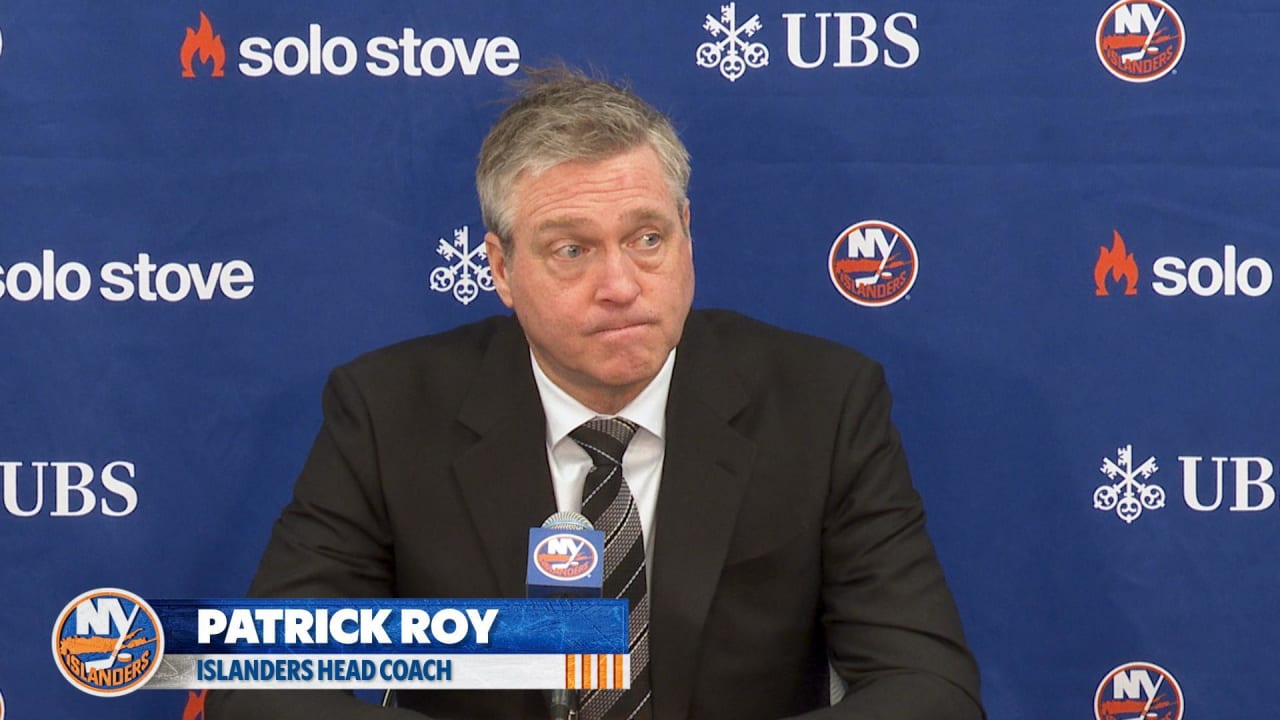 CGY 4 at NYI 3 (OT): Patrick Roy | New York Islanders