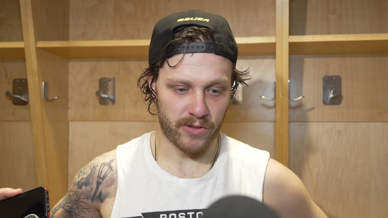 Locker Room Raw: David Pastrnak | Boston Bruins