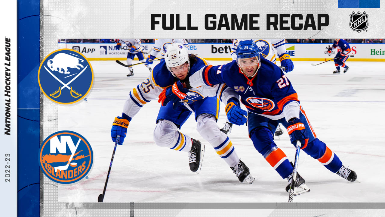 Recap: NYI 3, BUF 2 | New York Islanders