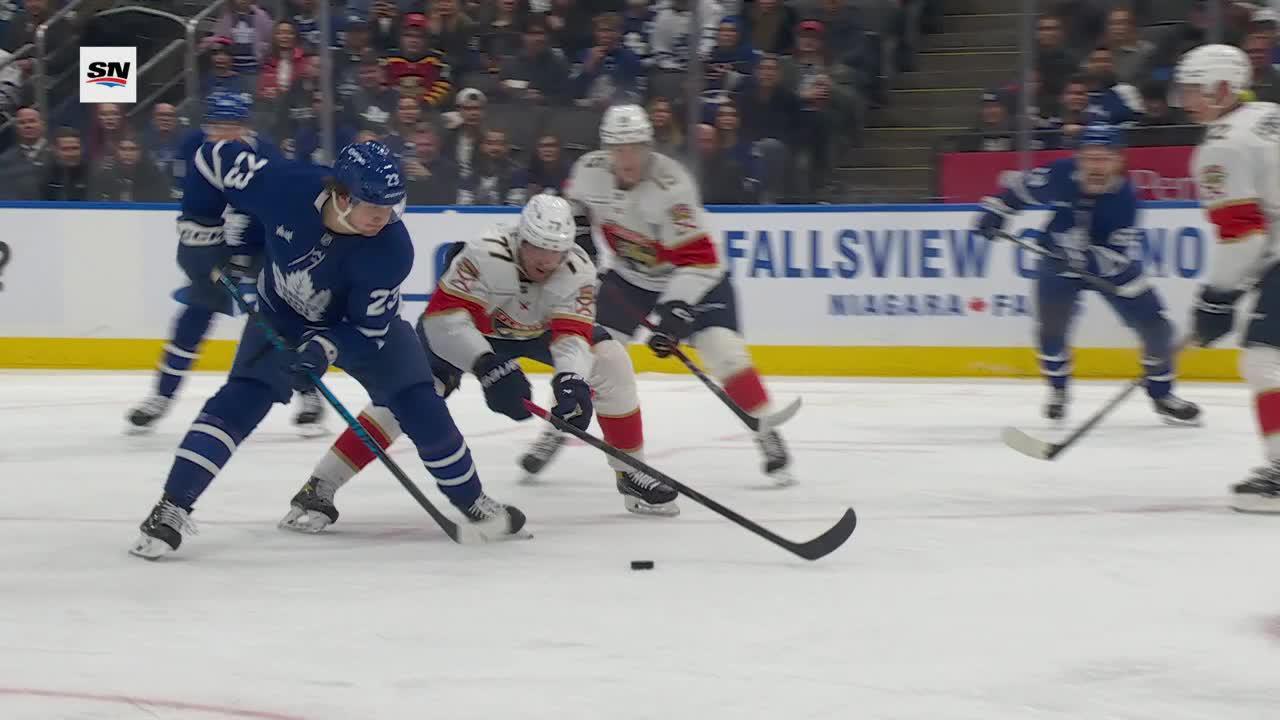 FLA@TOR: Matthews scores goal against Sergei Bobrovsky | Toronto Maple ...