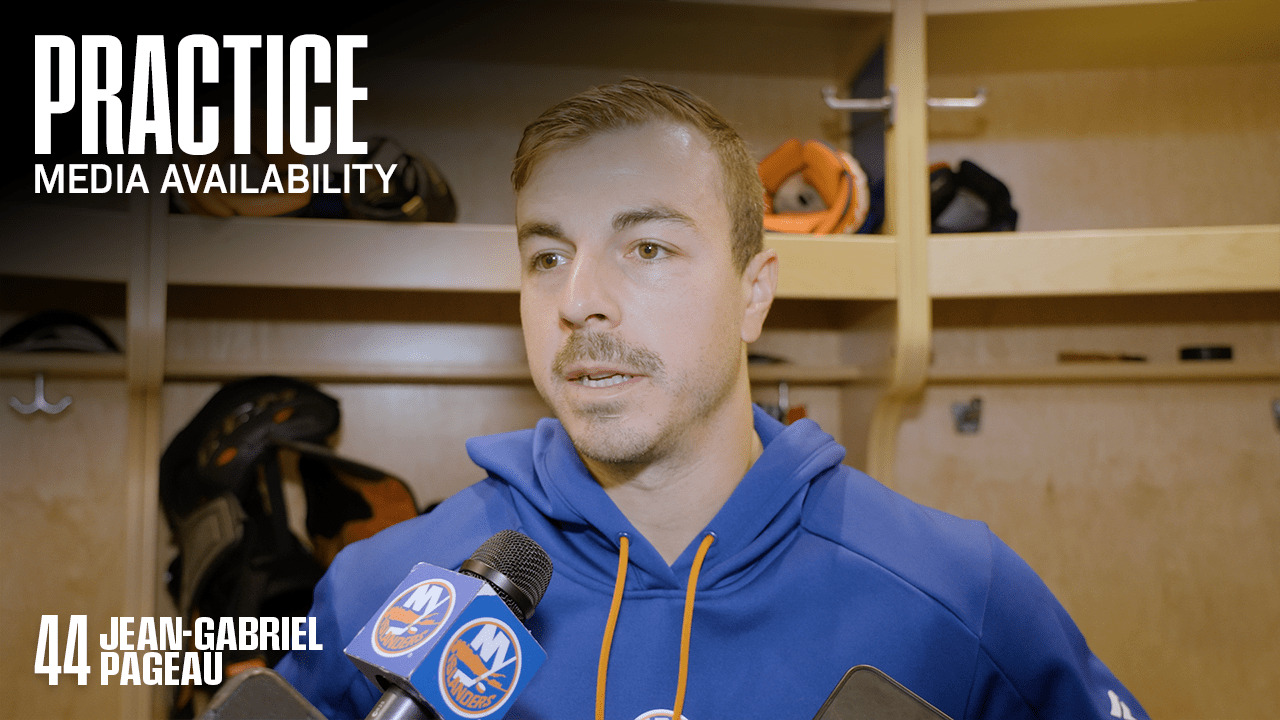 Practice 10/10: Jean-Gabriel Pageau | New York Islanders