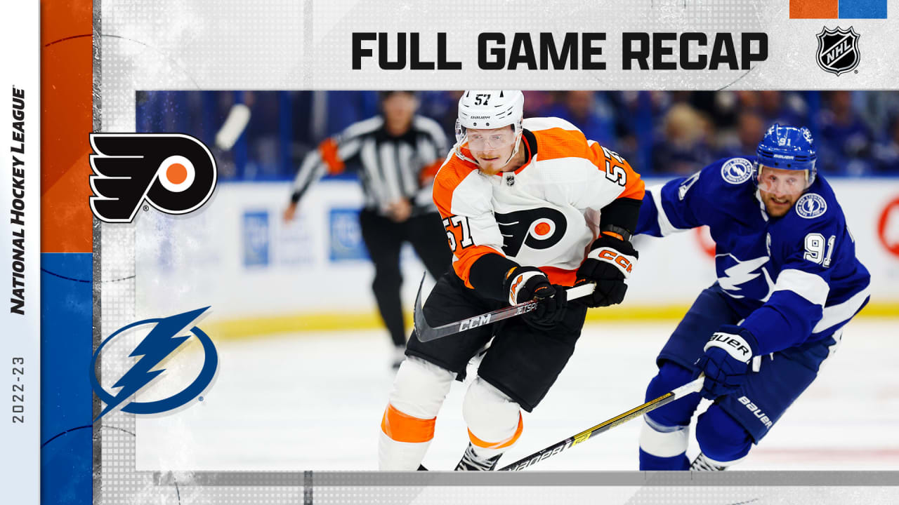 Recap: PHI 3, TBL 2 | NHL.com