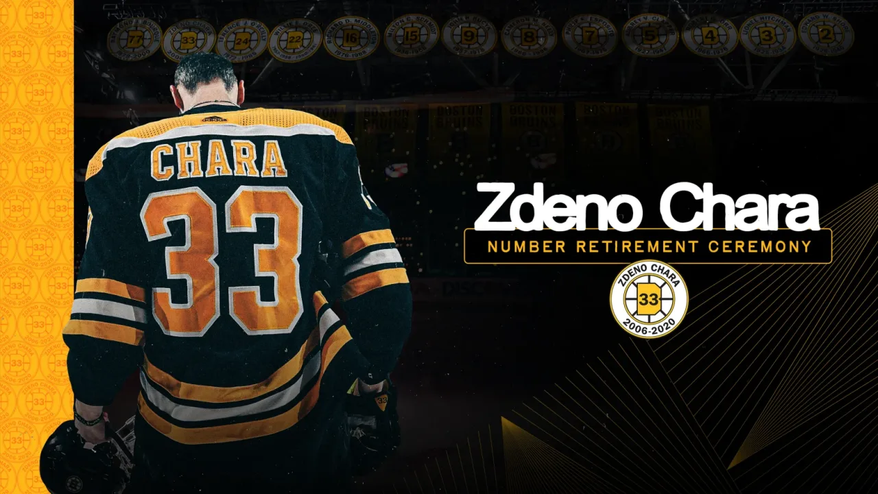 Bruins Announce Additional Details for Zdeno Chara Number Retirement on ...