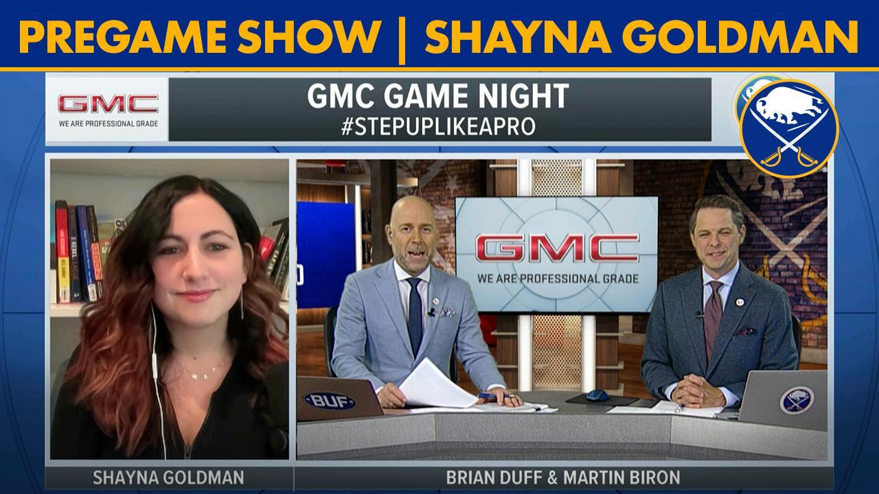 Pregame Show | Shayna Goldman | Buffalo Sabres