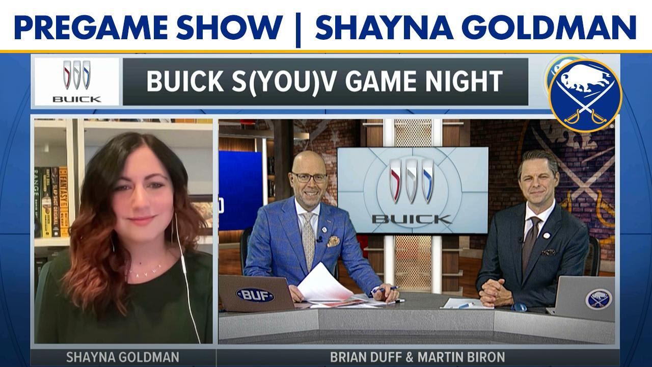 Pregame Show | Shayna Goldman | Buffalo Sabres