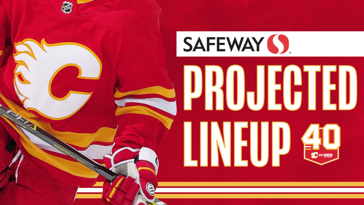 PROJECTED LINEUP - FLAMES VS. CANADIENS | Calgary Flames