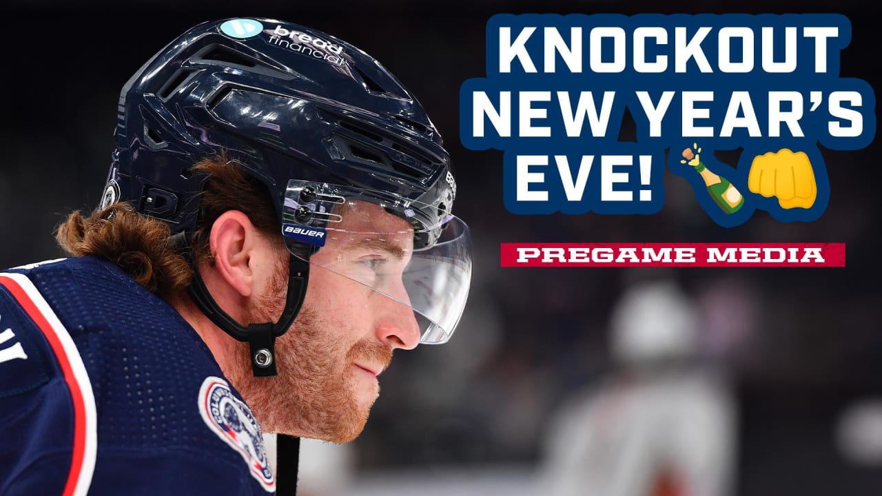 NEW YEAR'S EVE at NATIONWIDE ARENA! Blue Jackets Close Out 2025 vs. the ...