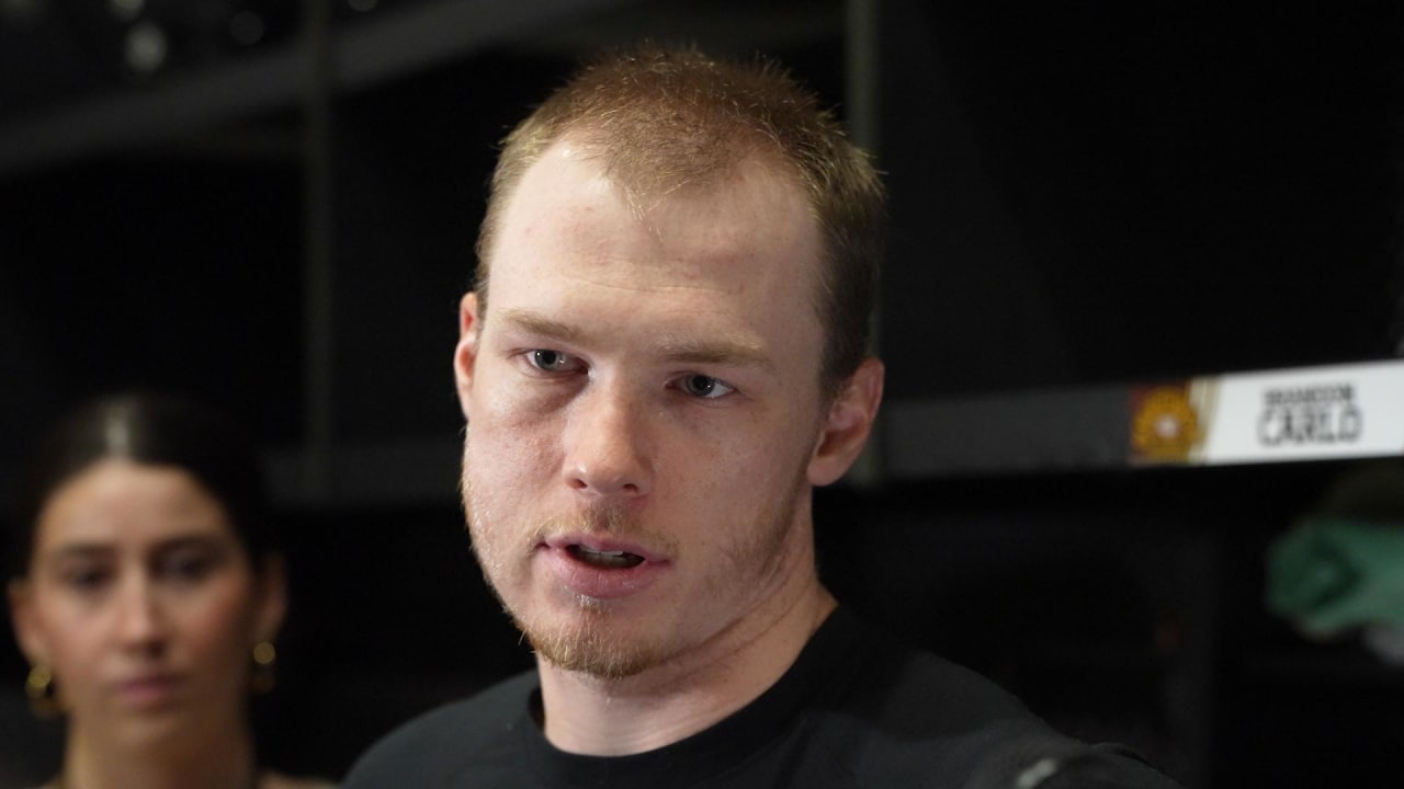 Locker Room Raw: Morgan Geekie | Boston Bruins