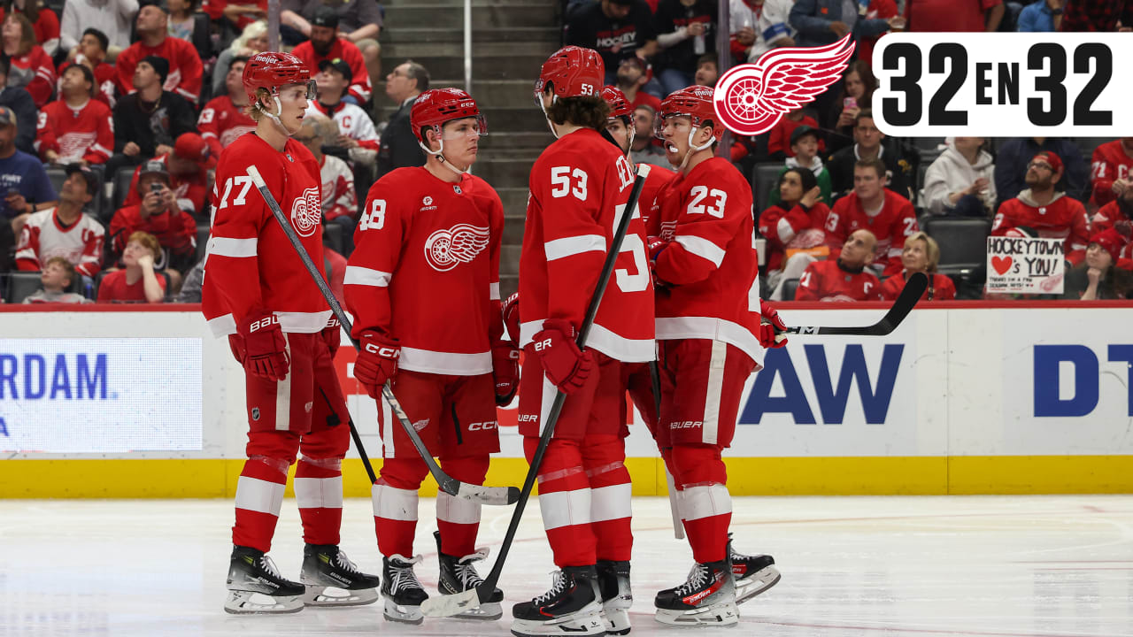32 en 32 : Analyse des Red Wings de Detroit | LNH.com
