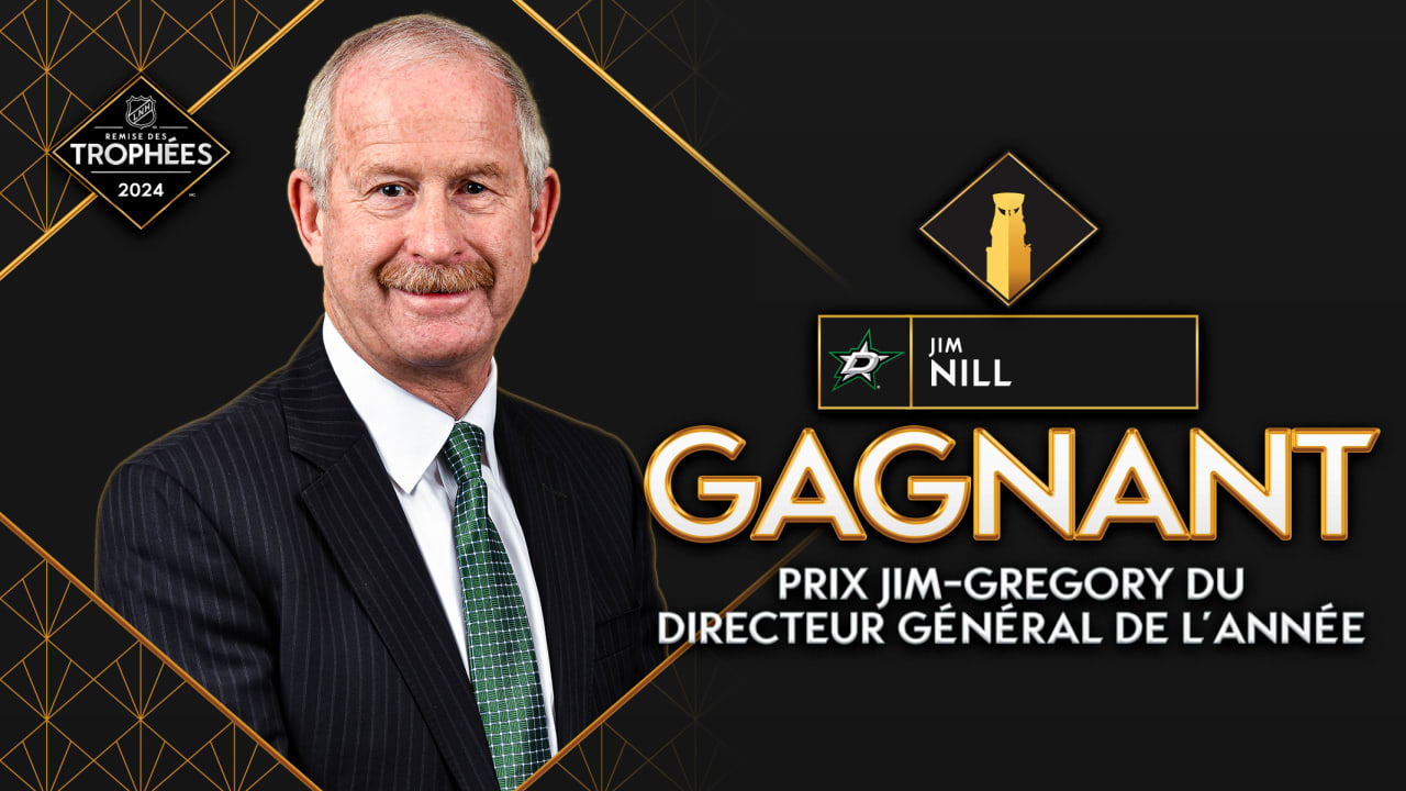 Jim Nill est nommé directeur général de l’année | LNH.com