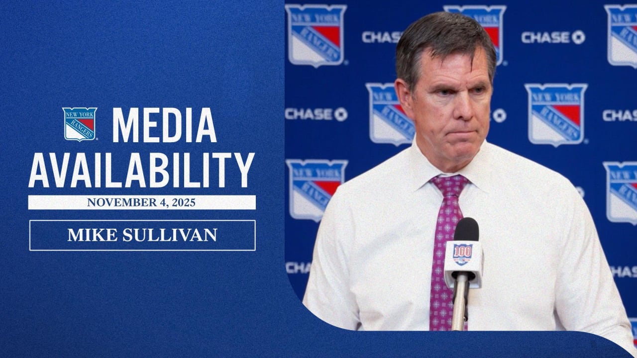 Postgame: Mike Sullivan | New York Rangers