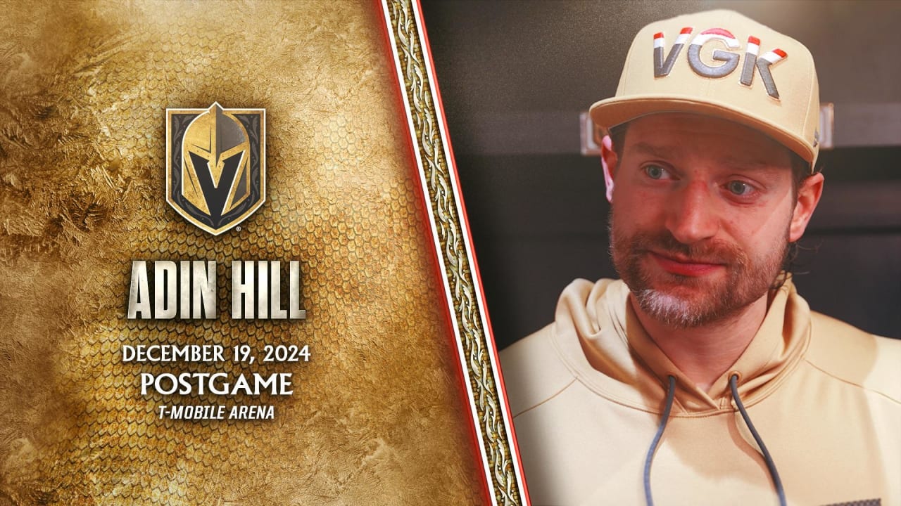 Adin Hill Postgame 12/19 | Vegas Golden Knights