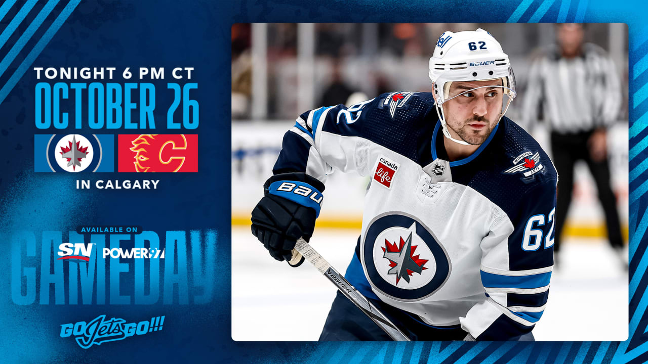 GAMEDAY: Jets at Flames | Winnipeg Jets