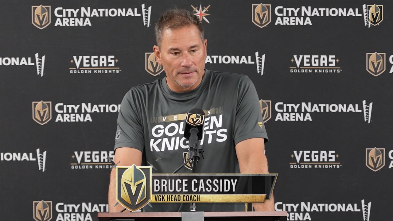Bruce Cassidy Availability 10/2 | Vegas Golden Knights