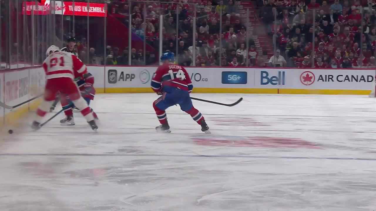 DET@MTL: Raymond scores goal against Jacob Fowler | Detroit Red Wings