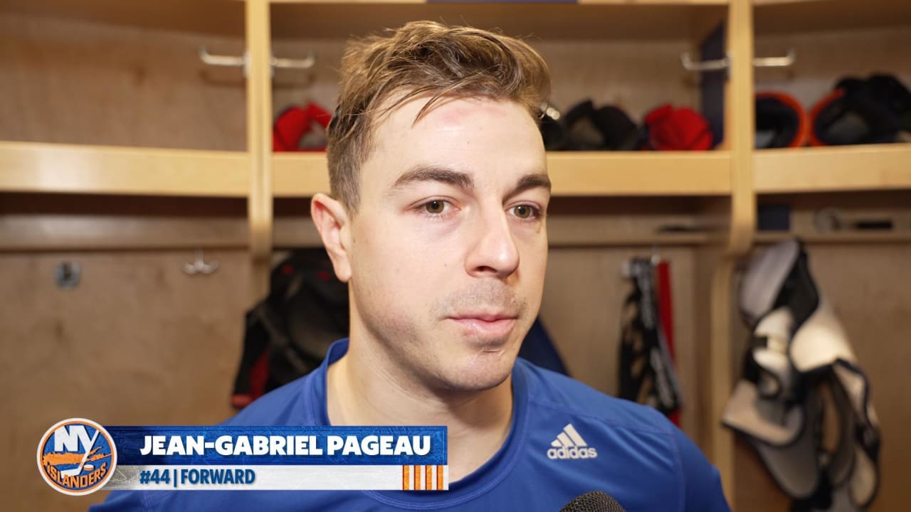 NYI vs PIT 12/28: Jean-Gabriel Pageau | New York Islanders