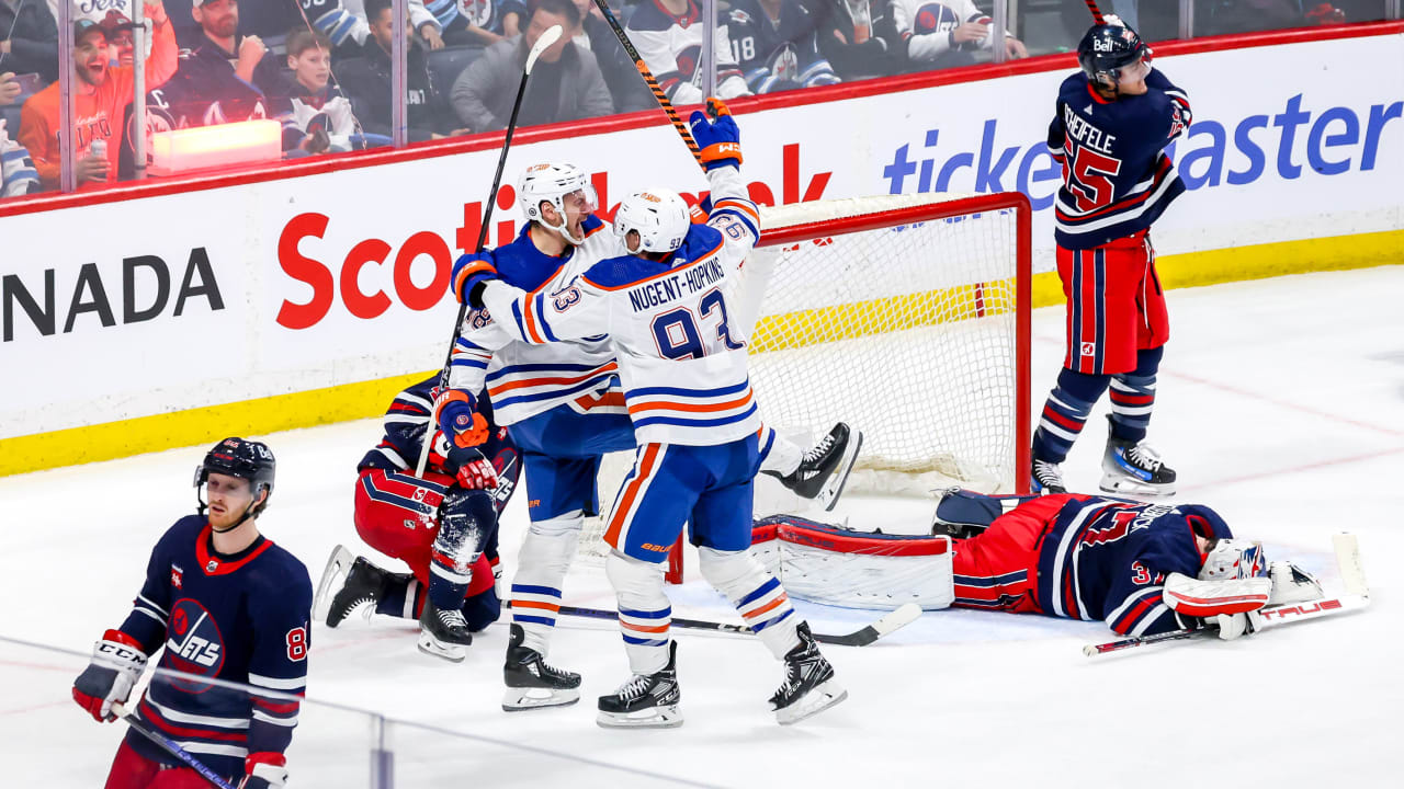 GAME RECAP: Oilers 4, Jets 3 (OT) | Edmonton Oilers