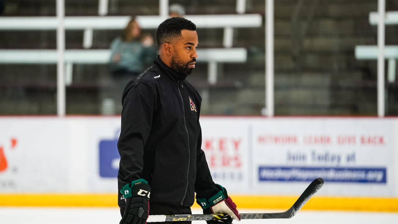 Coyotes' Nathaniel Brooks Settling into Coaching Role in Arizona's ...