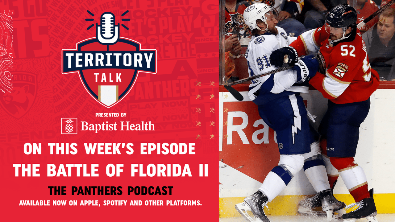 Territory Talk: The Battle of Florida II | Florida Panthers