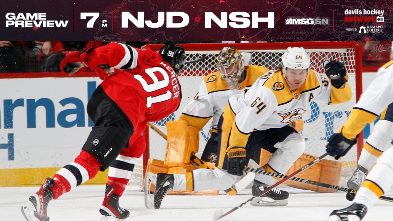 Devils Host Predators, Final Western Opponent | PREVIEW | New Jersey Devils