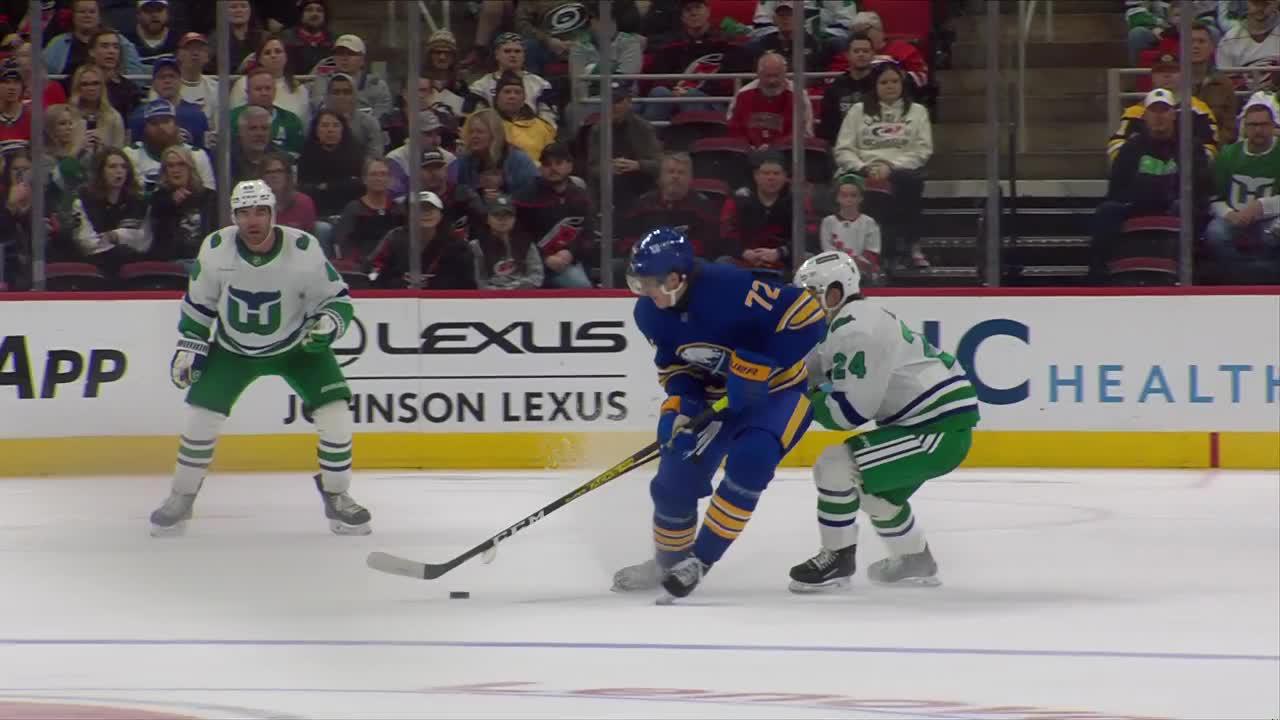 BUF@CAR: Jarvis scores empty-net goal | NHL.com